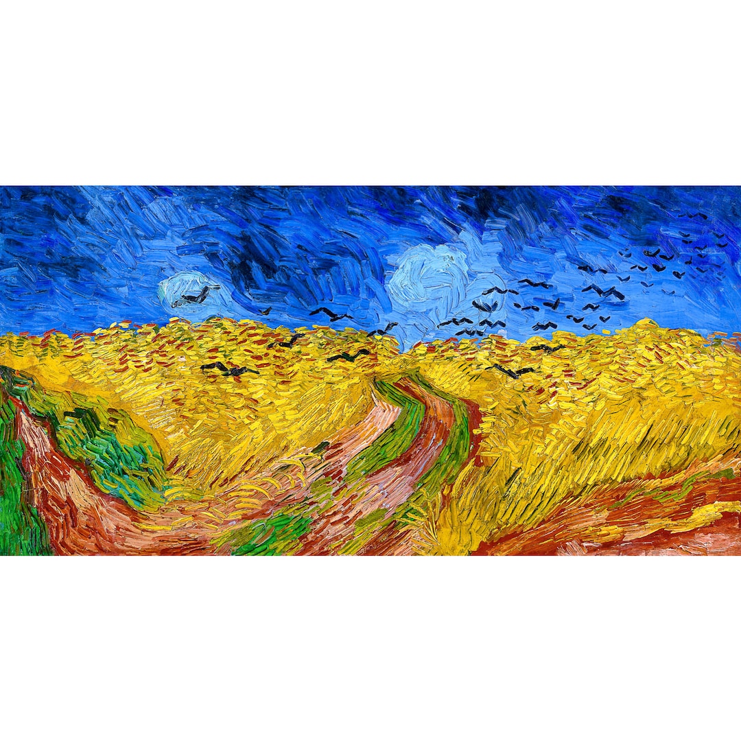 Van Gogh, Wheatfield With Crows, 1890 | Art Print | Canvas Print | Fine ...