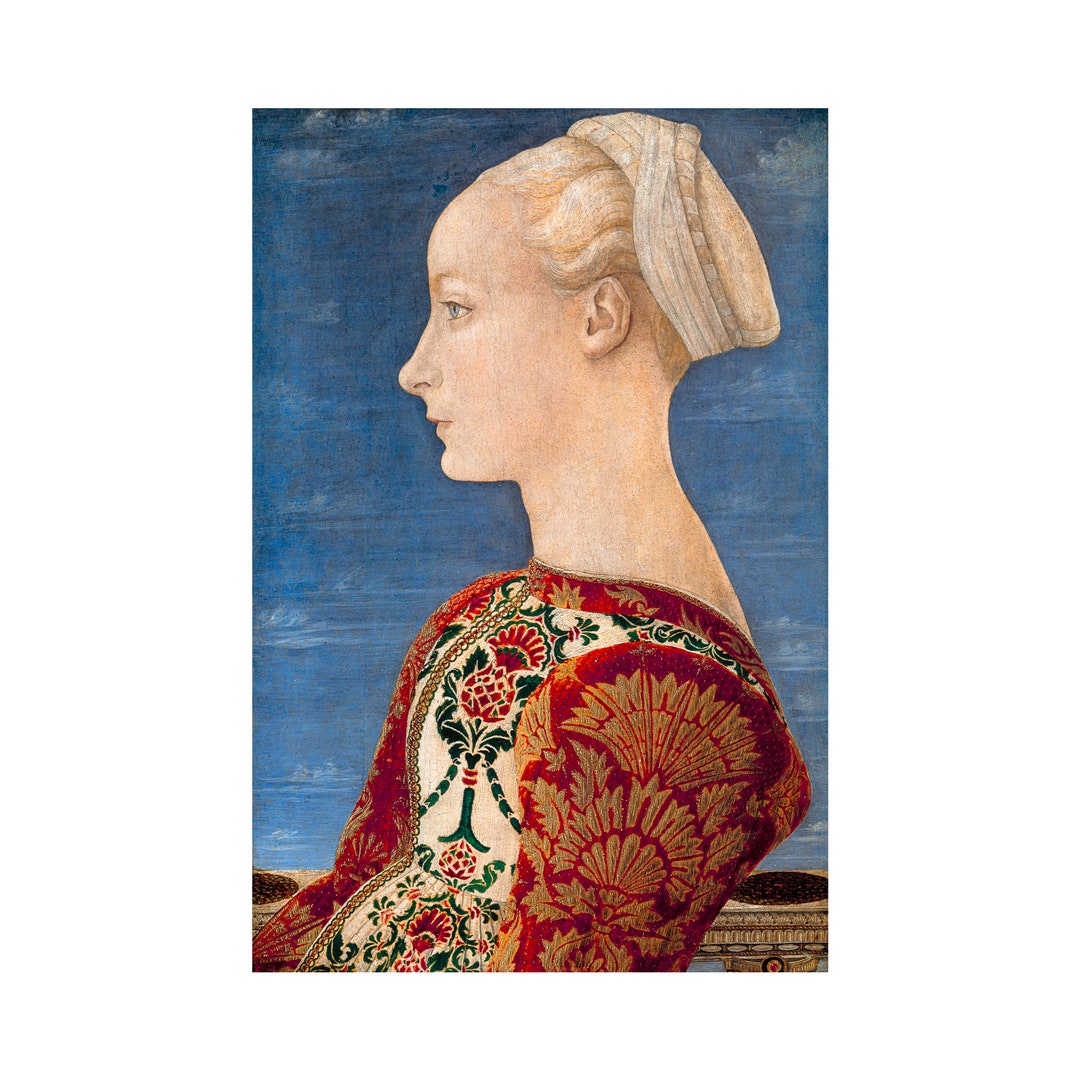 Antonio Del Pollaiuolo, Profile Portrait of a Young Lady, 1465 | Art ...