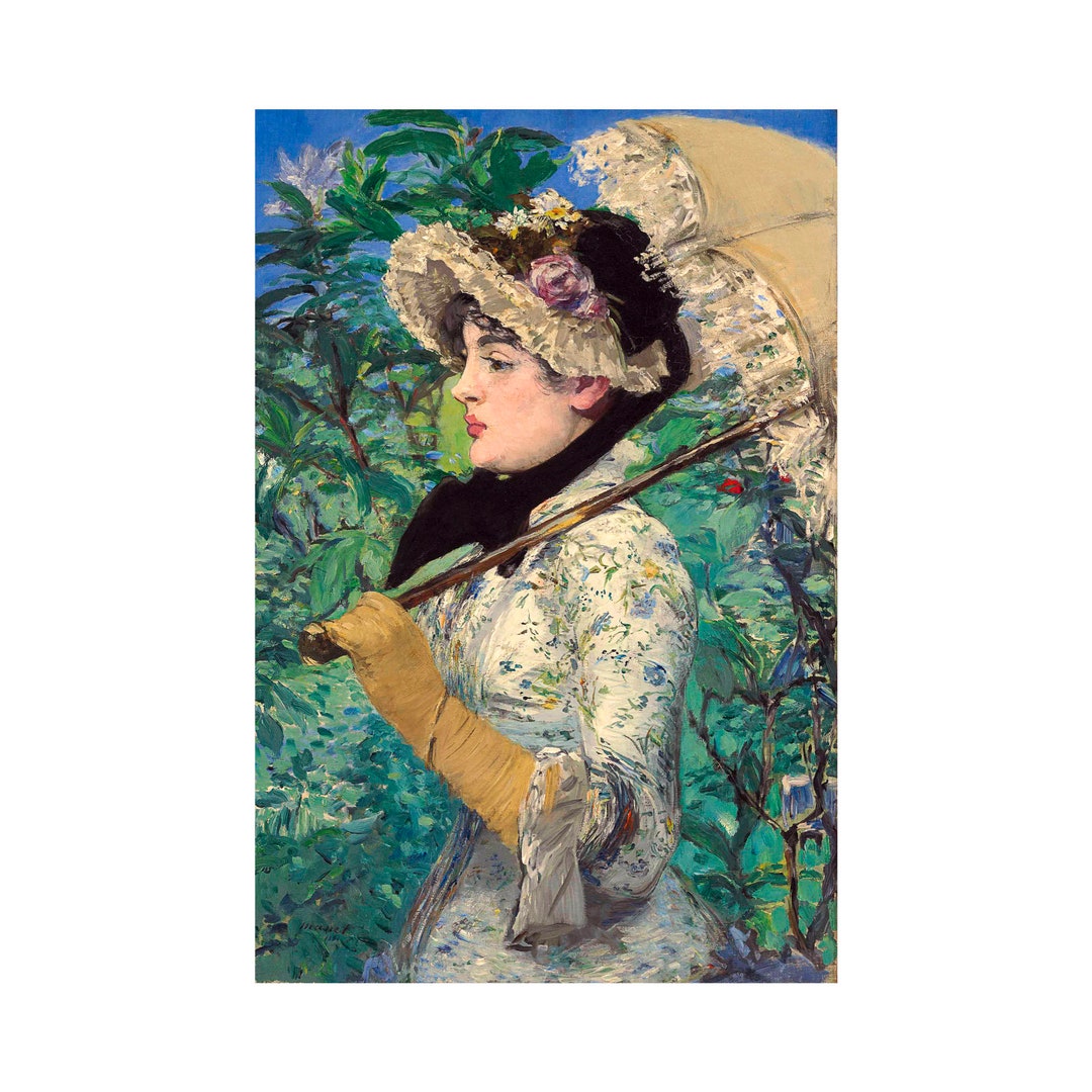 Edouard Manet, Le Printemps, 1881 | Art Print | Canvas Print | Fine Art ...