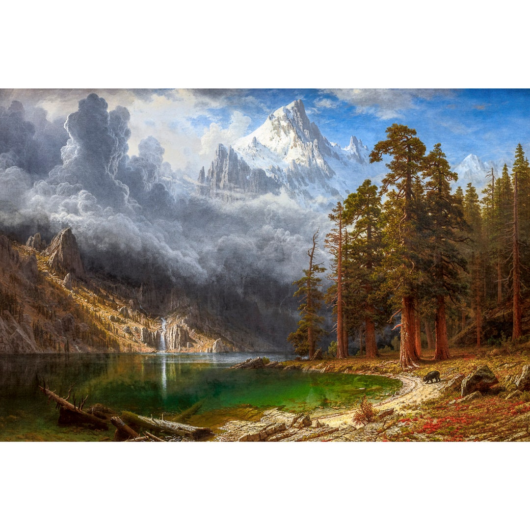 Albert Bierstadt, Mount Corcoran, 1877 | Art Print | Canvas Print ...