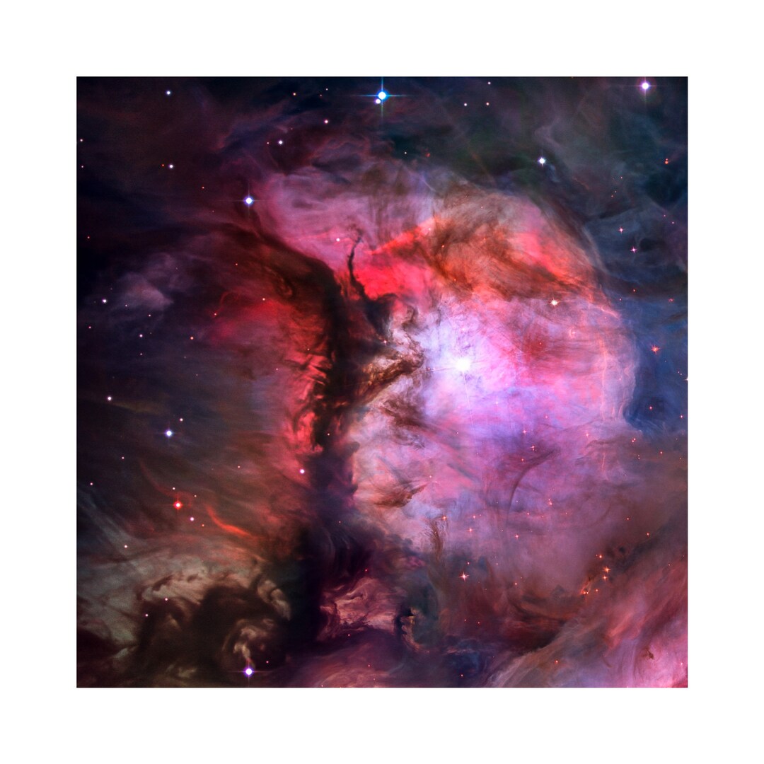 Orion Nebula Close Up, NASA Space Art | Art Print | Canvas Print | Fine ...
