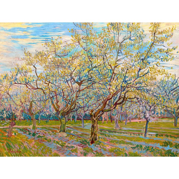 Van Gogh the White Orchard - Etsy