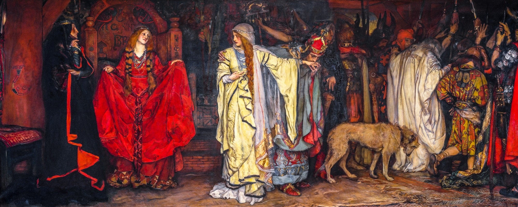 Edwin Austin Abbey King Lear Act I Scene I 1898 Art - Etsy