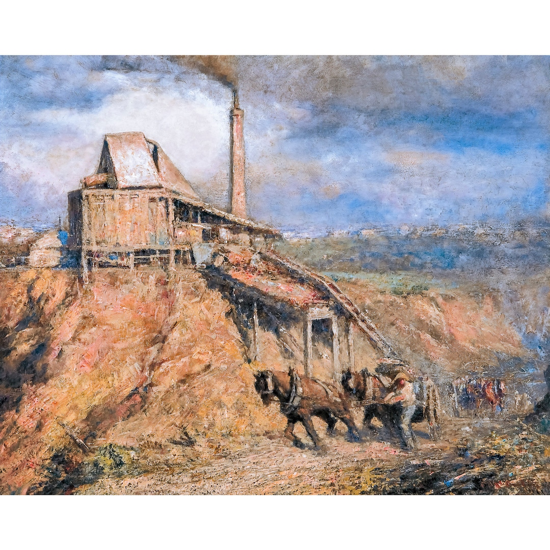 Frederick Mccubbin, the Old Stone Crusher (the Quarry), 1911 | Art ...