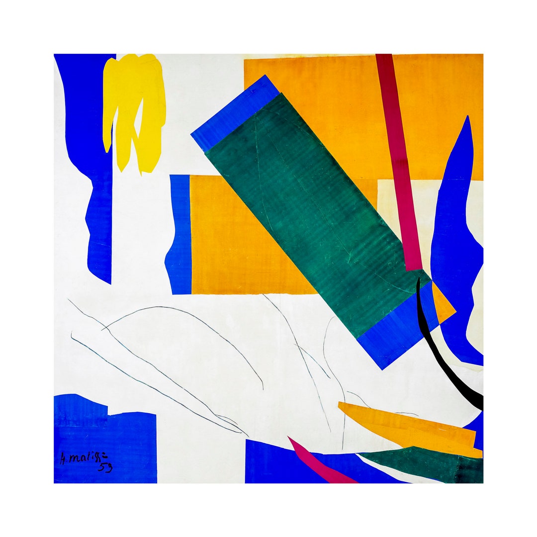 Henri Matisse, Memory of Oceania, 1953 | Art Print | Canvas Print ...