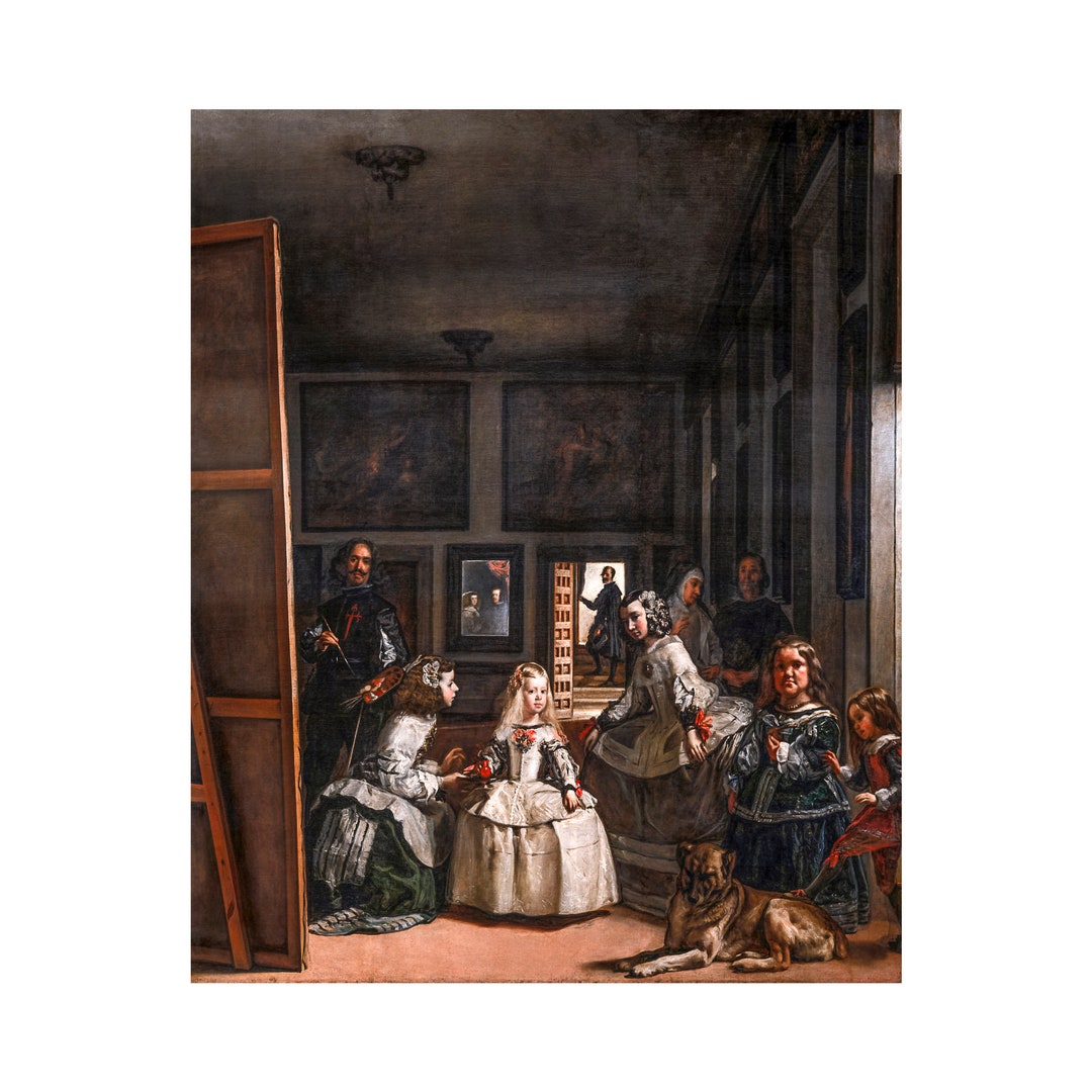Diego Velázquez, the Ladies in Waiting, Las Meninas, 1657 | Art Print ...