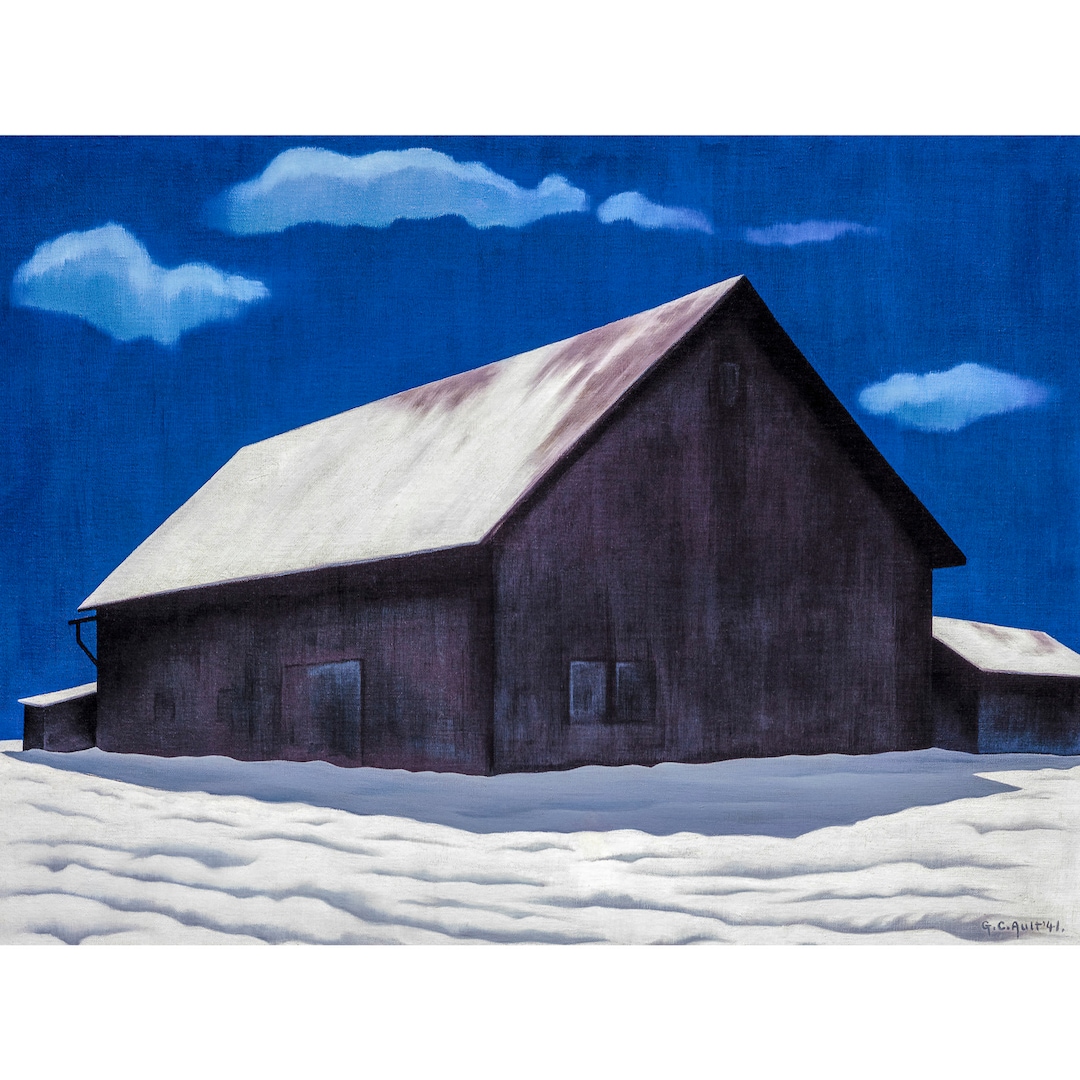 George Ault, January Full Moon, 1941 | Art Print | Canvas Print | Fine ...