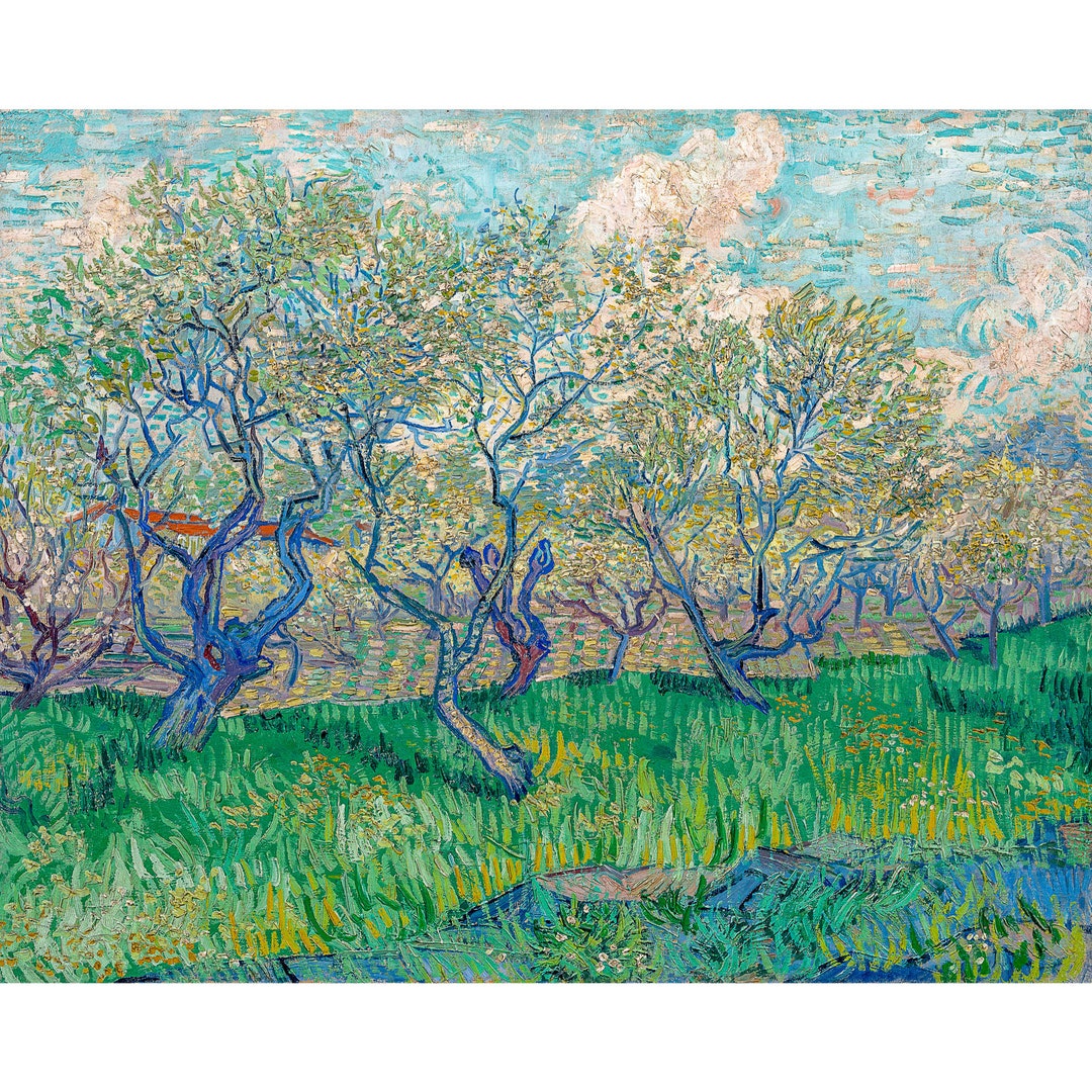 Van Gogh, Orchard in Blossom, 1889 | Art Print | Canvas Print | Fine ...