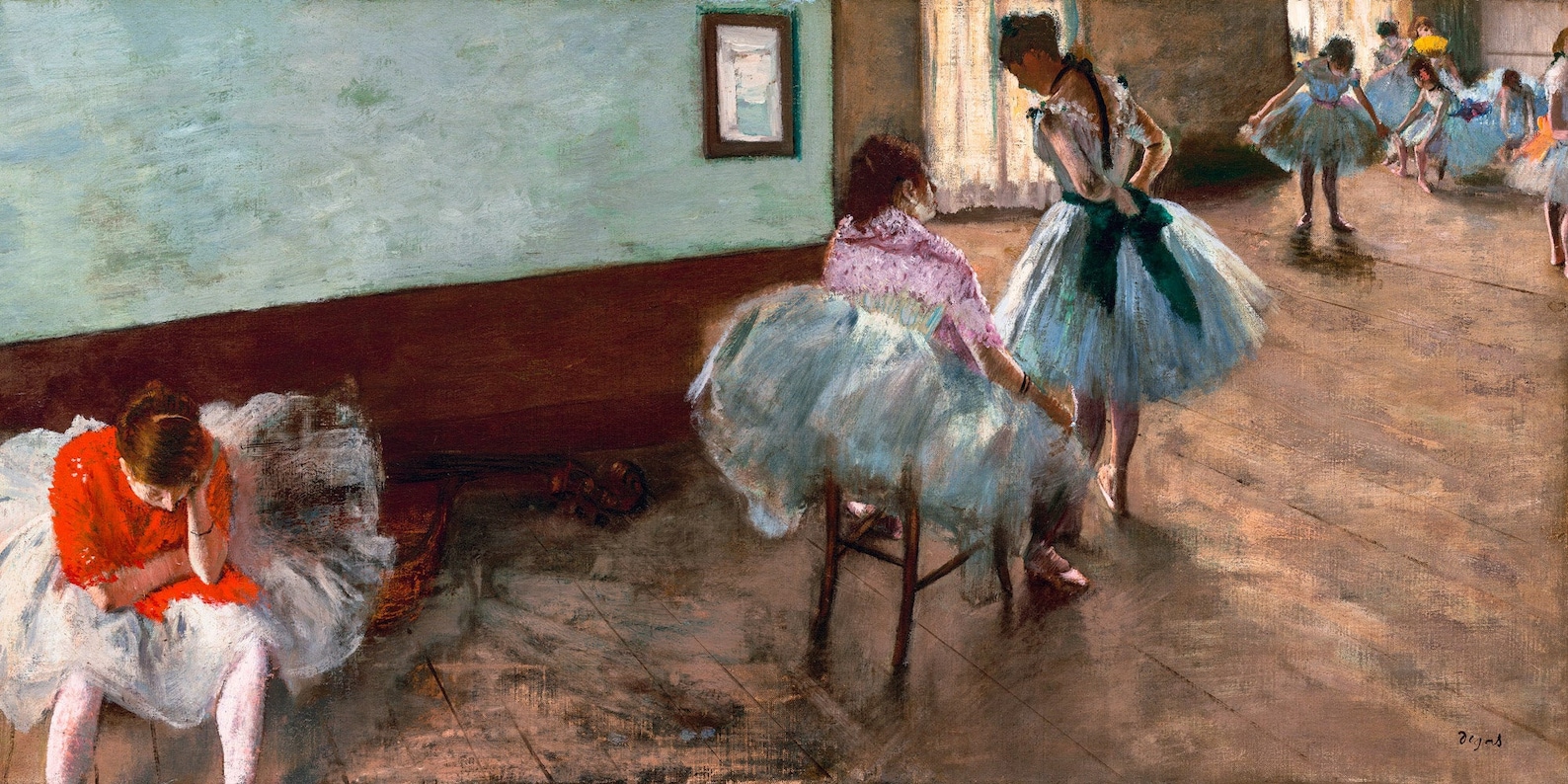 Edgar Degas the Dance Lesson 1879 Art Print Canvas Print - Etsy