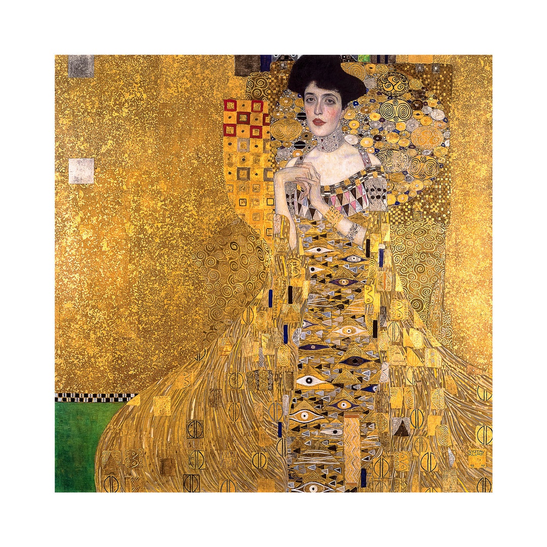 Gustav Klimt, Portrait of Adele Bloch-bauer I, 1907 | Art Print ...