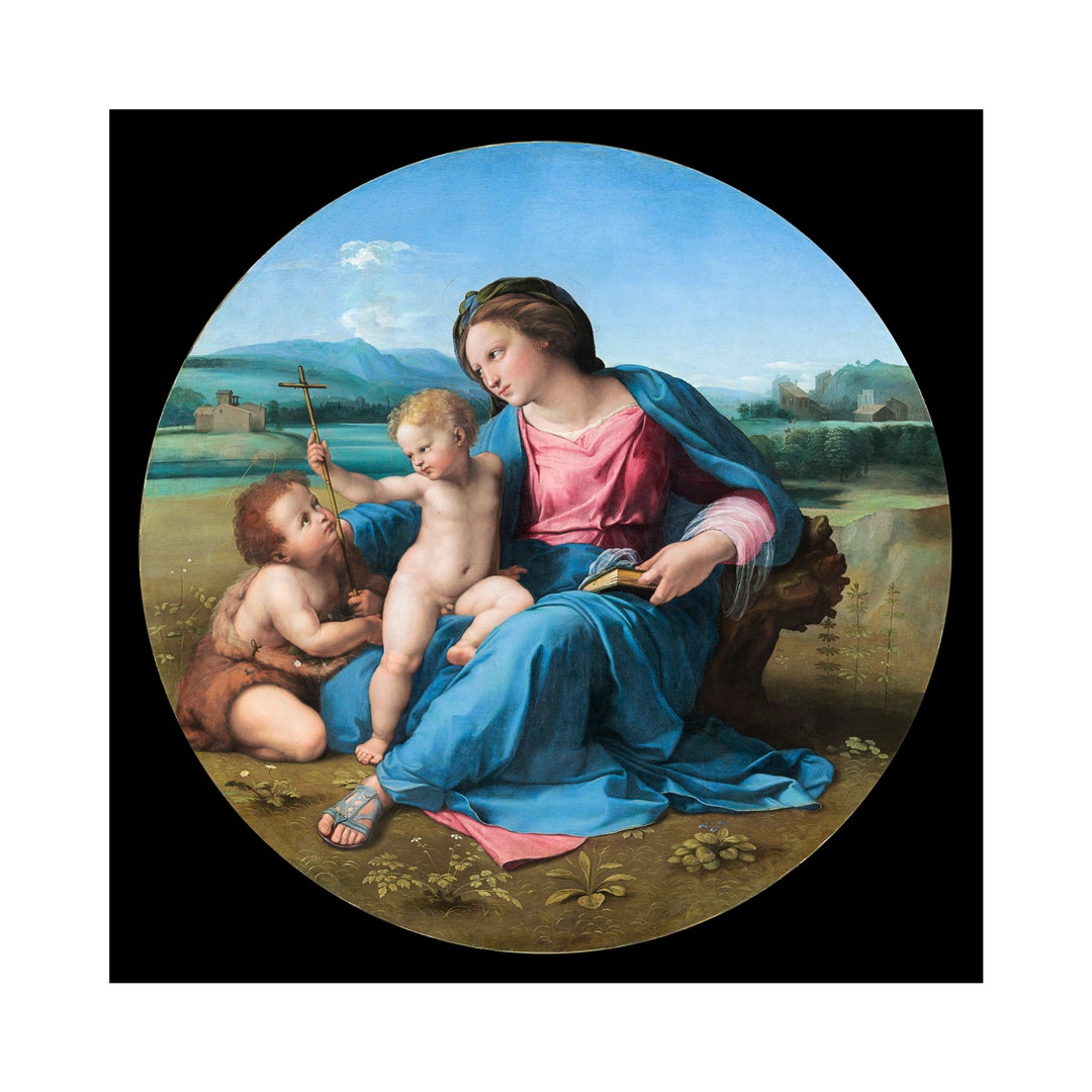 Raphael, Alba Madonna, 1510 | Art Print | Canvas Print | Fine Art ...