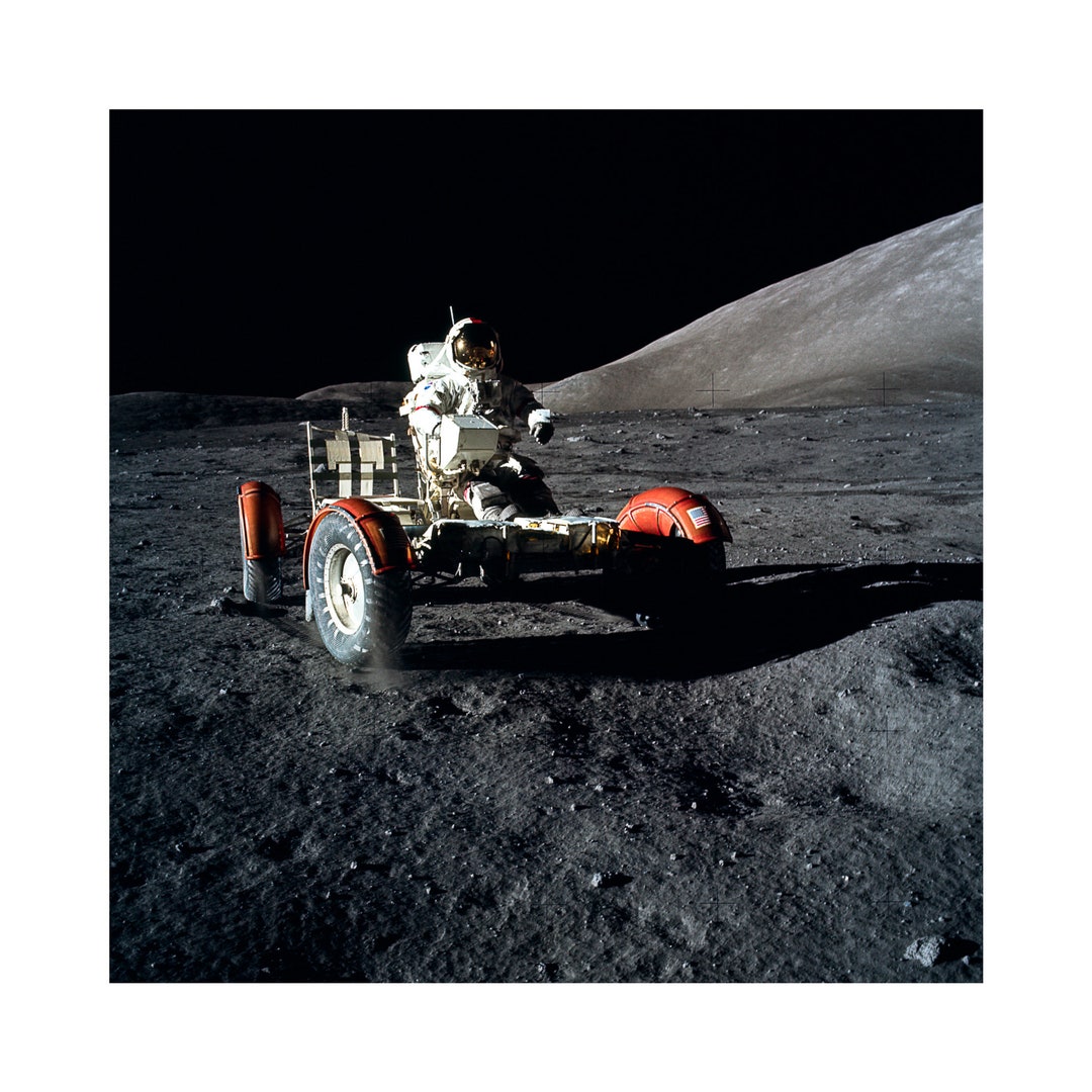 Moon Landing, Apollo Mission, NASA Astronaut | Art Print | Canvas Print ...