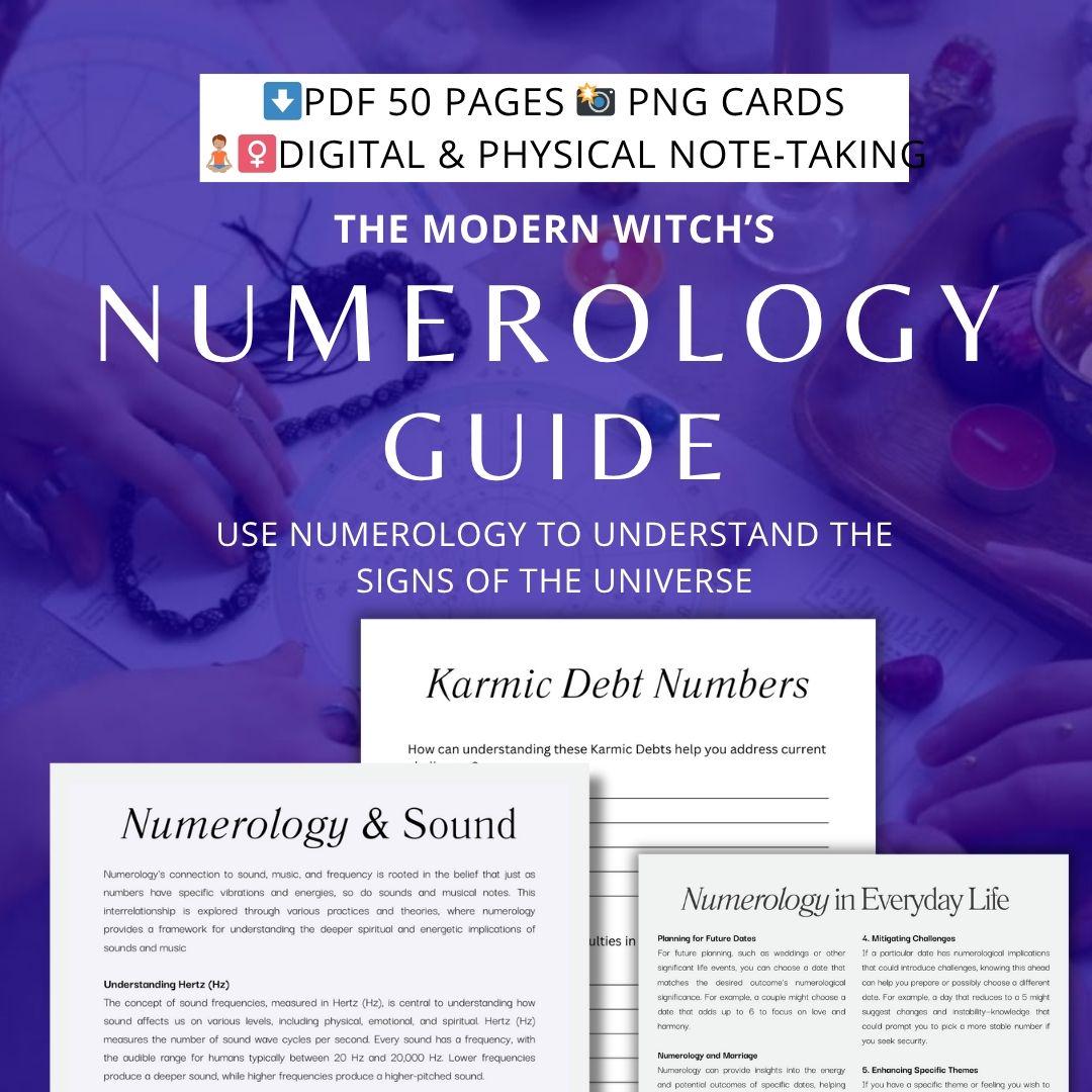 Numerology Chart Template