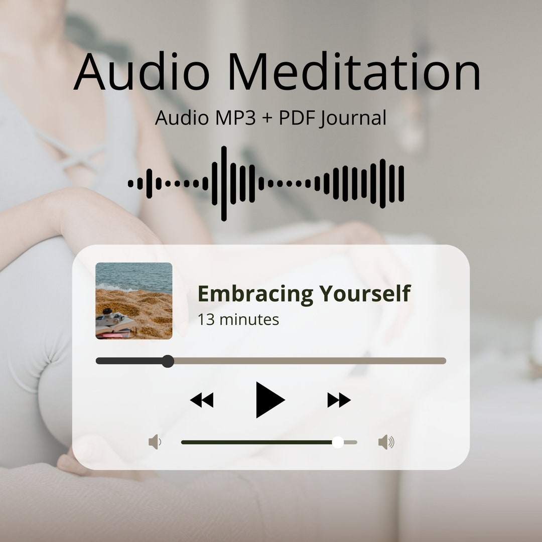 Guided Audio Meditation MP4 Embracing Yourself Self Love Meditation ...