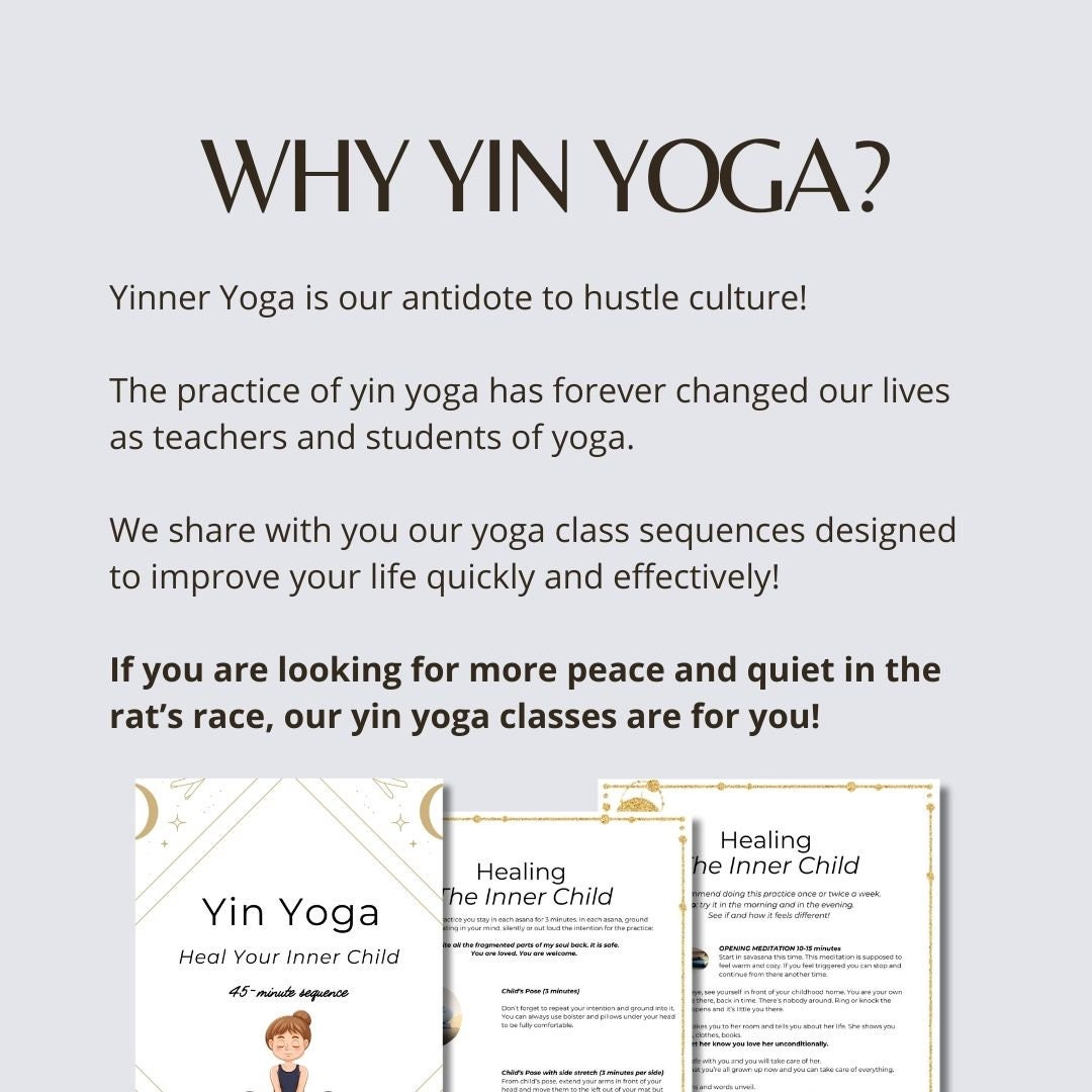 Yin Yoga Sequence: Heal Your Inner Child, Yin Yoga Video, Meditation ...