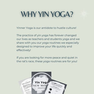 New Moon Yin Yoga Class PDF Yin Yoga Sequence Darkness & Renewal Yoga Printable for Beginners ...