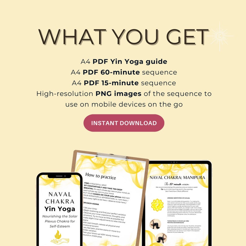 Third Chakra Yoga Lesson for Naval Chakra Yin Yoga Sequence Solar ...