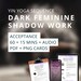 Yin Yoga Sequence: Dark Feminine Shadow Work, Yin Yoga Class ...
