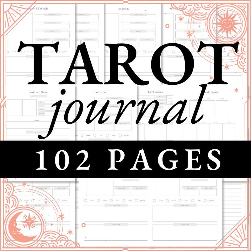 Tarot Journal - Etsy