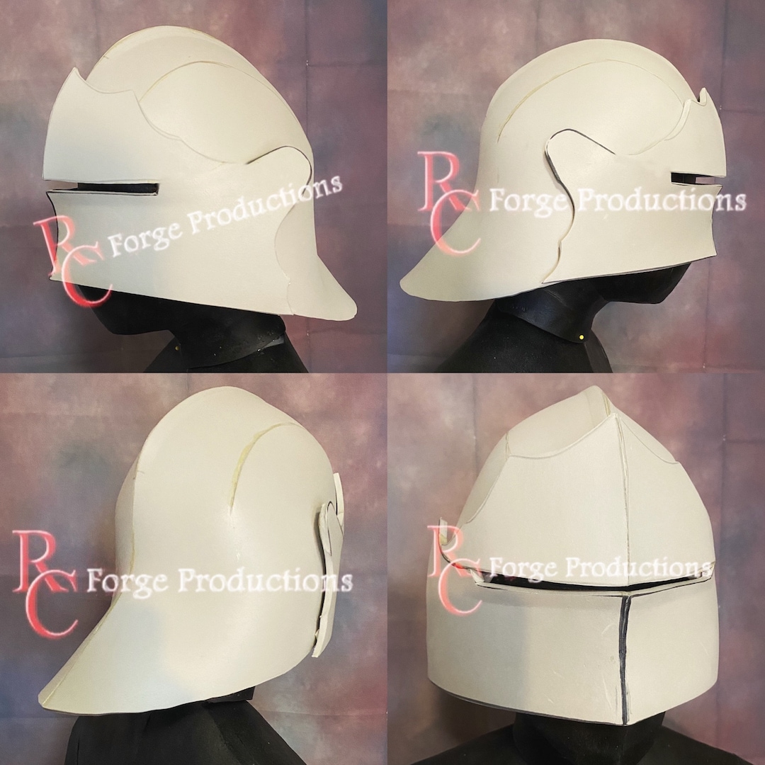 Gothic Sallet Helmet Pattern, DIY Instant Digital Templates - Etsy