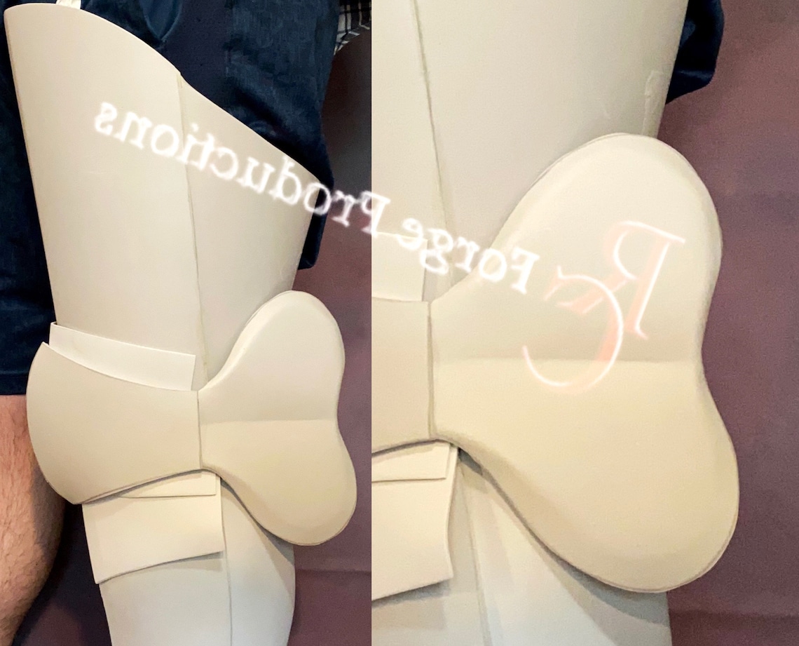 Basic Foam Upper Leg Armor Pattern, DIY Instant Digital Templates - Etsy