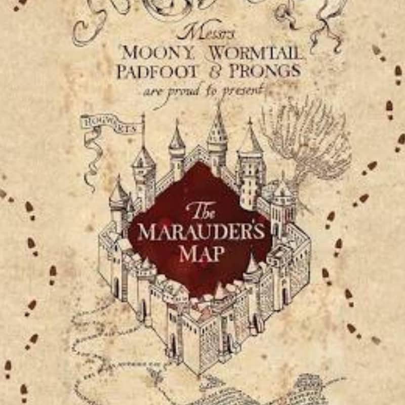 Map Marauders Print - Etsy