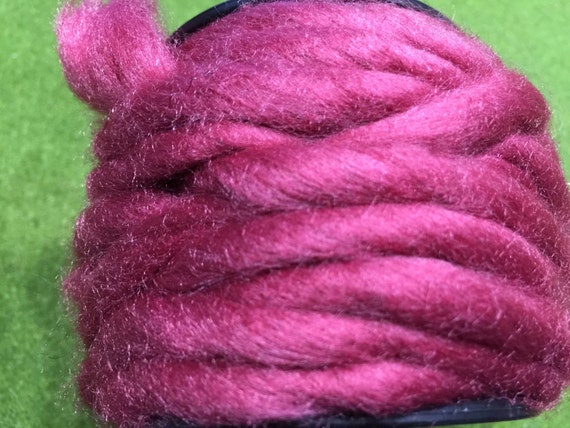 Dicker Ungezwirnter Wollstrang Reine Wolle 12mm 9m Rolle - Etsy