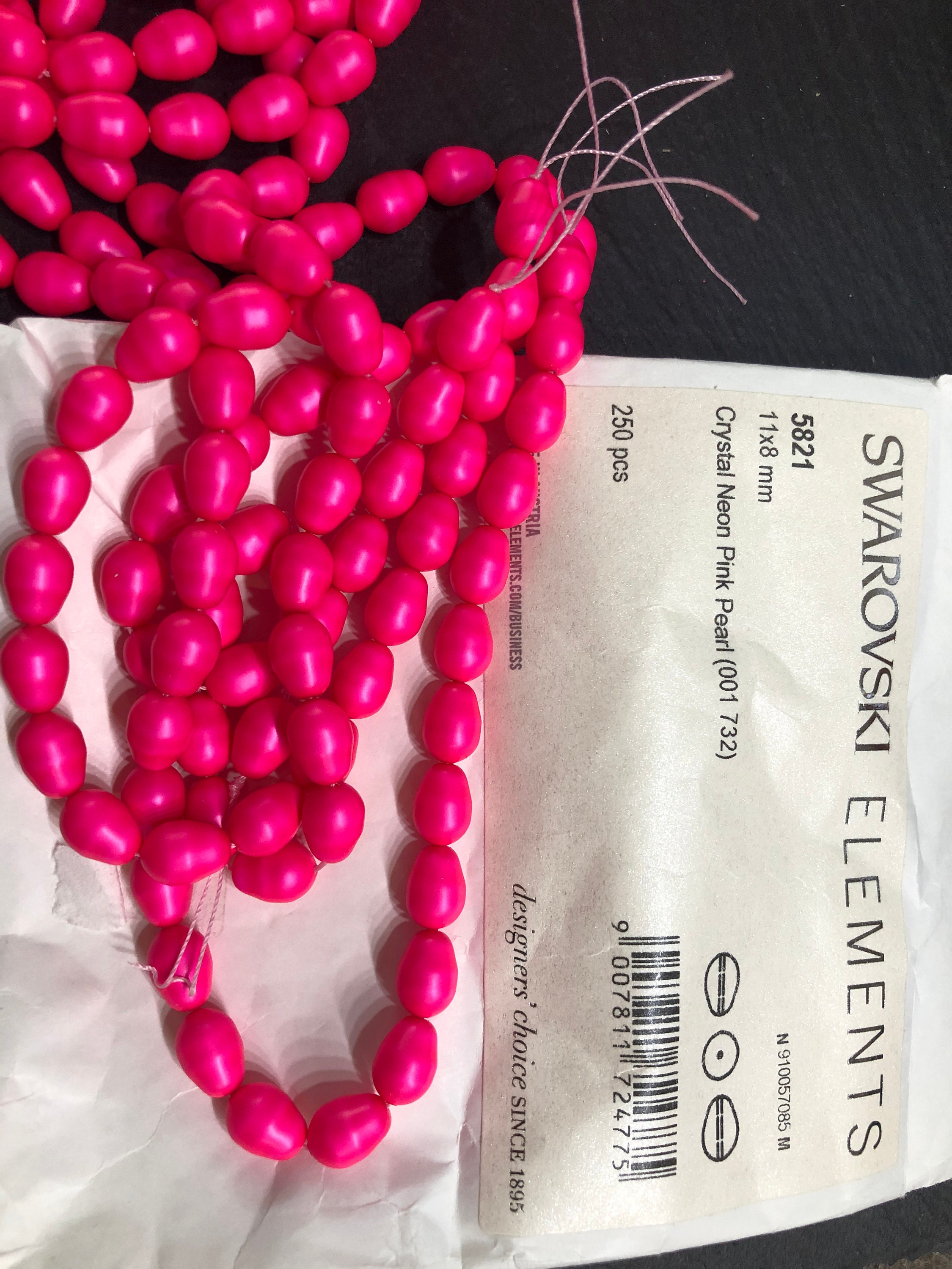 Neon is Back 5810 Swarovski Crystal Pearls Various Sizes Sets / 5821 ...