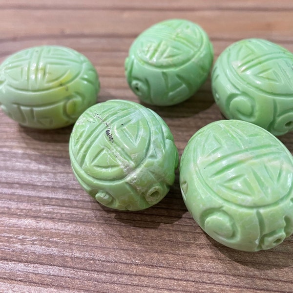 Lime Green Howlite - Etsy