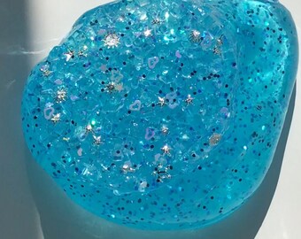 Deep Sea Treasure Pigmented Clear Slime Unscented Slime | Etsy