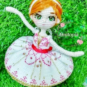 Ballerina/ Felicity/ Leap/ Ballet Dancer/ Ballerina Amigurumi Pattern / Pdf/doll Pattern/crochet ...