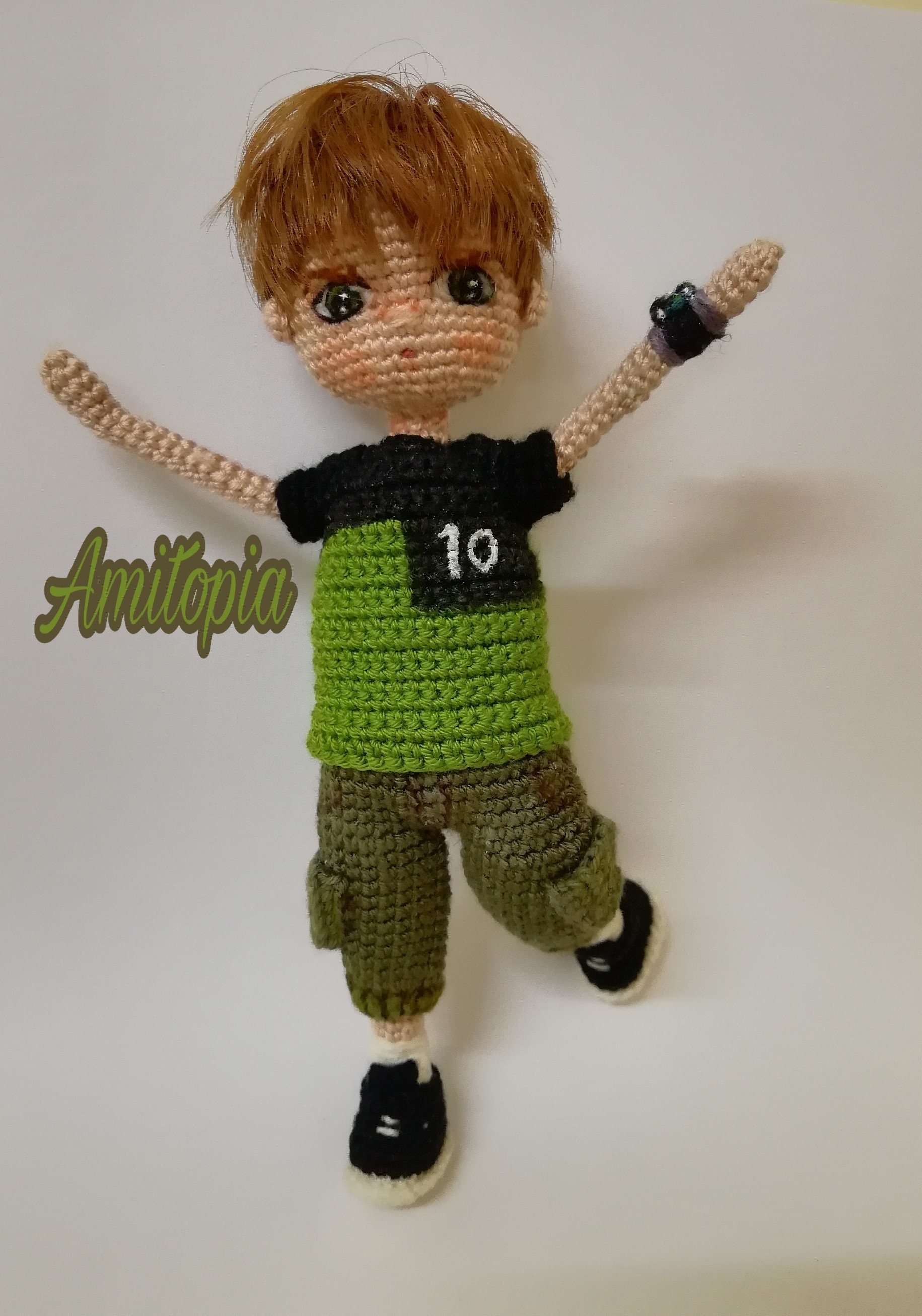 Ben10 Amigurumi Boy Pattern/ Doll Pattern/ Pdf English Pattern - Etsy