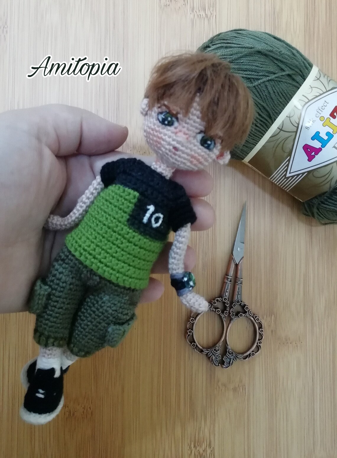 Ben10 Amigurumi Boy Pattern/ Doll Pattern/ Pdf English Pattern - Etsy