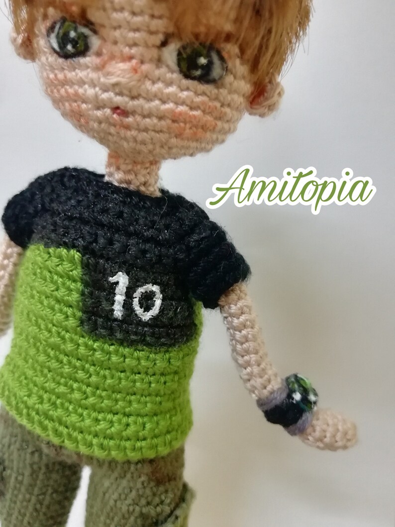 Ben10 Amigurumi Boy Pattern/ Doll Pattern/ Pdf English Pattern - Etsy