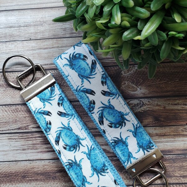 Crab Keychain - Etsy