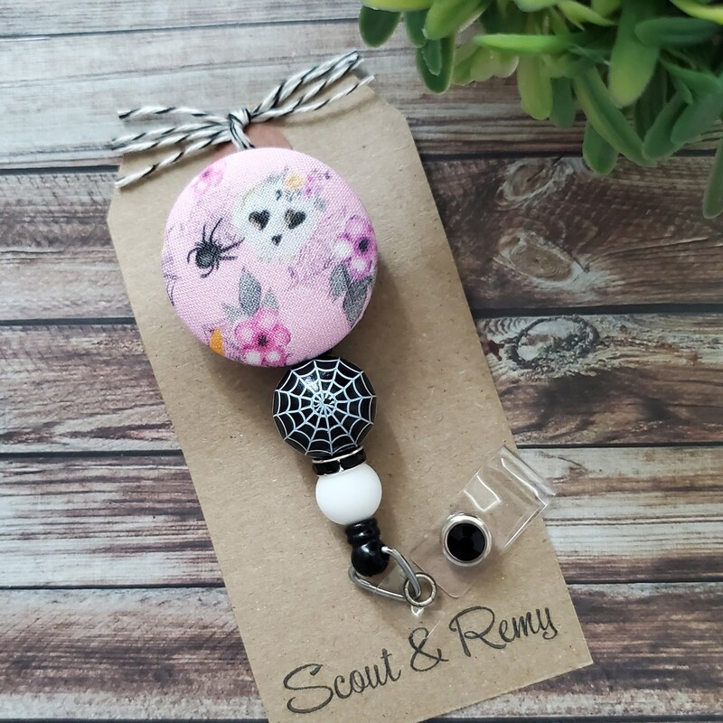 Pink Skull Panda Keychain - Etsy