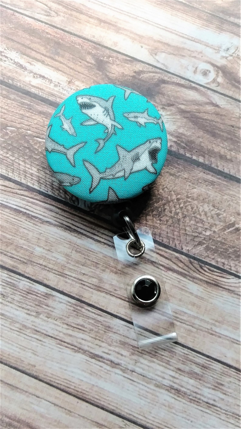 Badge Reel Shark Shark Badge Reel Nurse Badge Reel Medical - Etsy