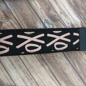 Key Fob Wristlet Rose Gold Modern XO Kiss Hug Key Chain - Etsy