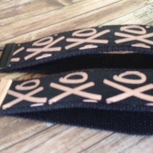 Key Fob Wristlet Rose Gold Modern XO Kiss Hug Key Chain - Etsy