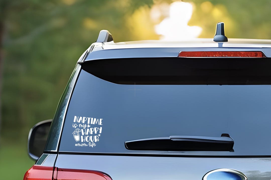 Naptime Happy Hour Car Decal - Etsy