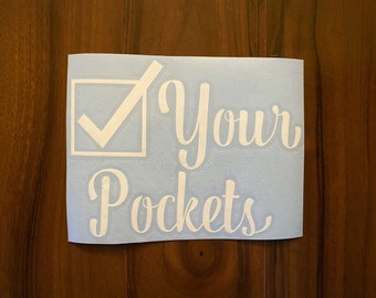 Check Your Pockets | Etsy