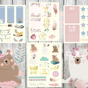 BOHO VIBES Digital Planner Stickers for Goodnotes/ iPad Stickers ...
