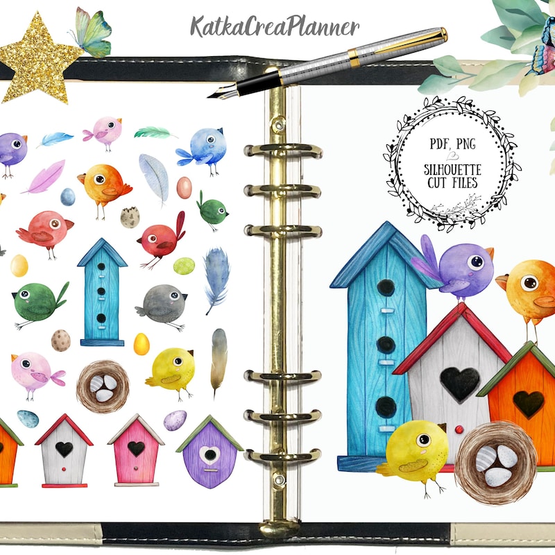 Feather Bullet Journal - Etsy