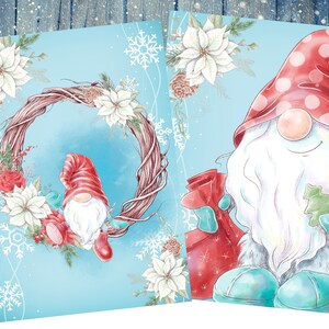 Christmas Gnome Planner Dashboard: Winter Divider (PNG Digital Download ...