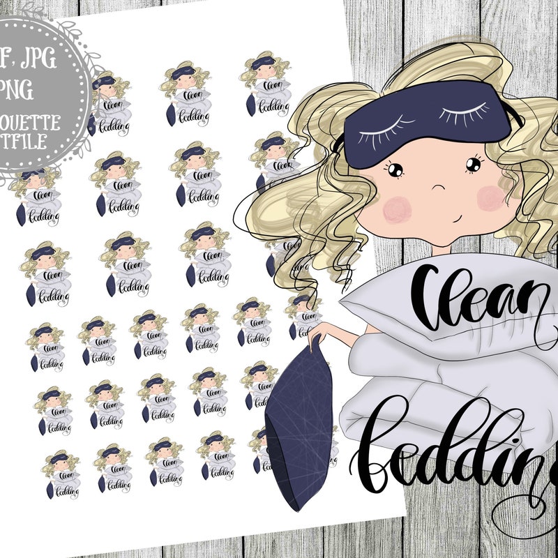 Cleaning Planner Stickers - Etsy