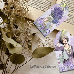 Provence Printable Tags, Lavender Digital Collage Sheet, Ephemera ...