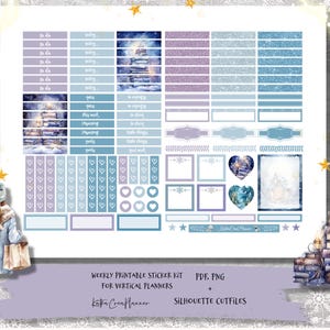 MAGICAL BOOKSTORE Printable Planner Stickers for Erin Condren Planner ...