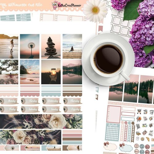 Pastel Rainbow Printable Planner Weekly Kit Erin Condren - Etsy