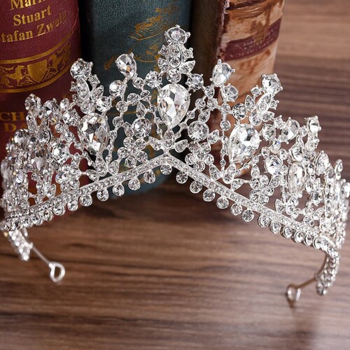 Crown Tiara Bridal Bridesmaids Flower Girl Wedding Quinceañera - Etsy