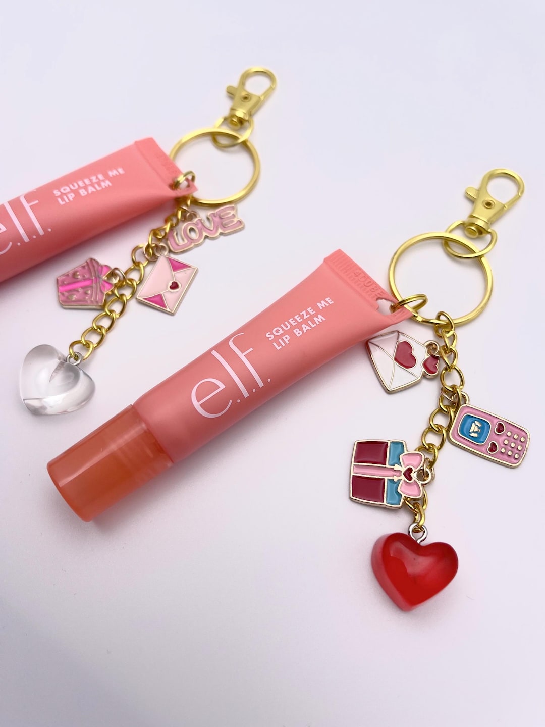 Valentine Lip Gloss Key Chain | Teacher Gift, Love Basket Filler ...